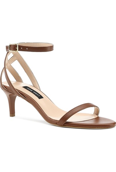 Nine West Tonnı 2fx Kahverengi Kadın Topuklu Sandalet