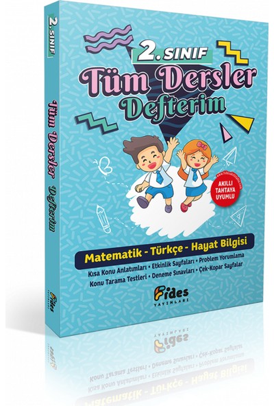 Fides Yayınları 2. Sınıf Tüm Dersler Başarı Defterim Fides Yayınları 2. Sınıf Tüm Dersler Başarı Defterim