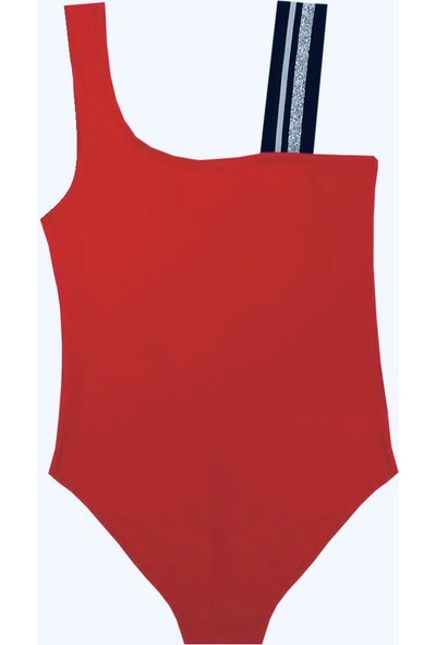 Deep Beach Kırmızı Kız Çocuk Mayo DB200594CM