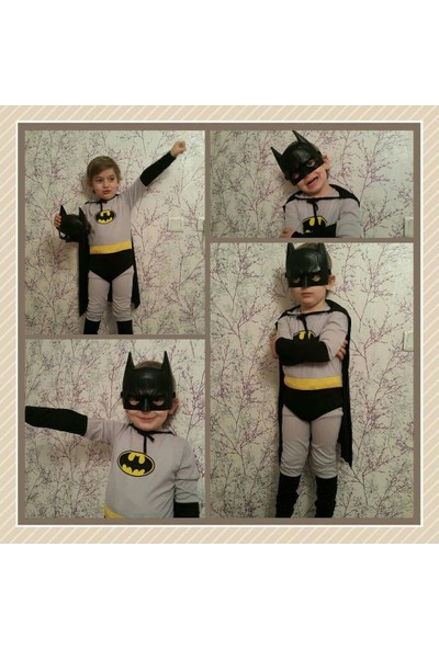 Duru Toys Batman Çocuk Kostümü Duru Toys Batman Çocuk Kostümü