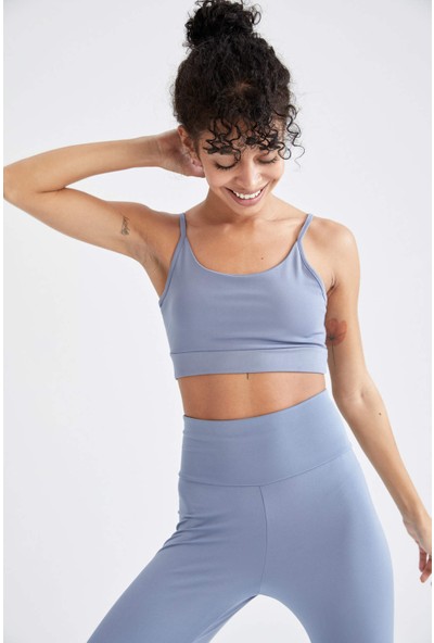 DeFacto Defacto Fit Çıkarılabilir Pedli Bra Sporcu Sütyen W8472AZ22SP