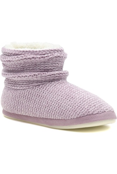 Polaris 601340.Z1PR Lila Kadın Panduf