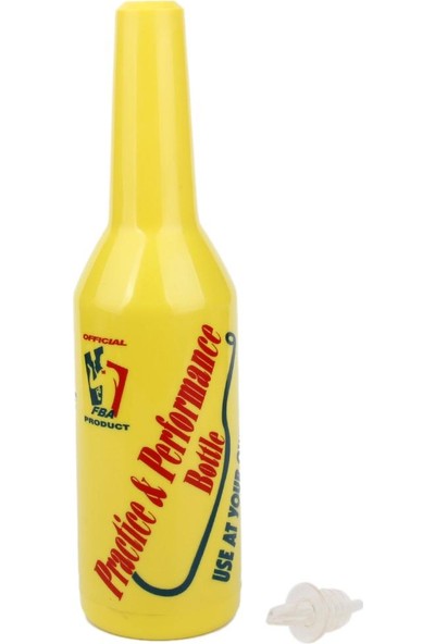 Flair Bartender Pratik ve Performans Şişesi, 3 Inç x 11 Inç, Sarı Flair Bartender Pratik ve Performans Şişesi, 3 Inç x 11 Inç, Sarı