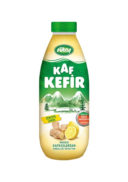 Sütaş Kaf Kefir Limon-Zencefil 1000 ml Fiyatı - Taksit Seçenekleri