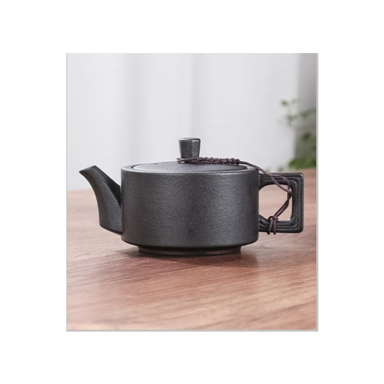 SLD Japon Çay Seti Siyah Çömlekçilik Küçük Set Kung Fu Kapak Fiyatı