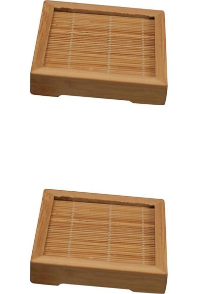 Bambu Ahşap Çay Kupası Mat Coaster Mutfak Kupası Kase Tutucu Çaydanlık Mat S + L Bambu Ahşap Çay Kupası Mat Coaster Mutfak Kupası Kase Tutucu Çaydanlık Mat S + L