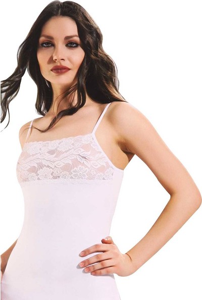 Bernam Butik Mary Lüx Atlet 320 | Beyaz