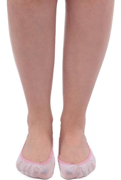 Bernam Butik Daymod Dikişsiz Kadın Babet Çorap | Pembe