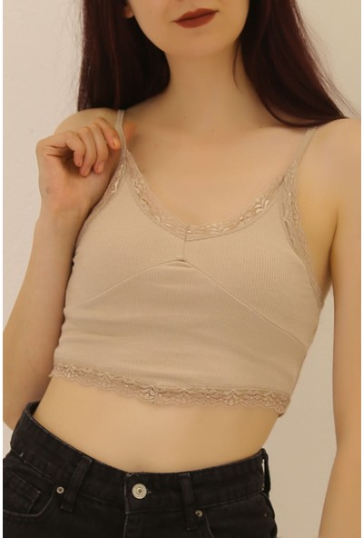 Aygi Dantelli Bustiyer Sütlükahve Aygi Dantelli Bustiyer Sütlükahve