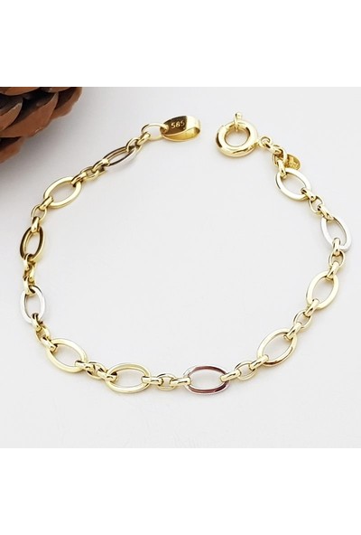 Altın Plaza Spor Halkalı Bayan Altın Bileklik KN02664