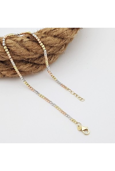 Altın Plaza Işıltılı Dorika Altın Bileklik