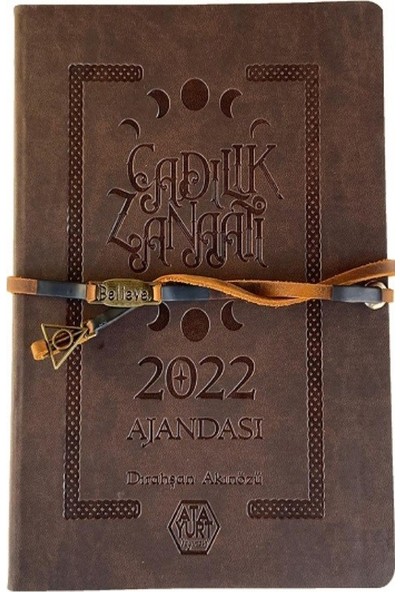 Cadılık Zanaatı Ajandası 2022 (Ciltli) - Kahverengi