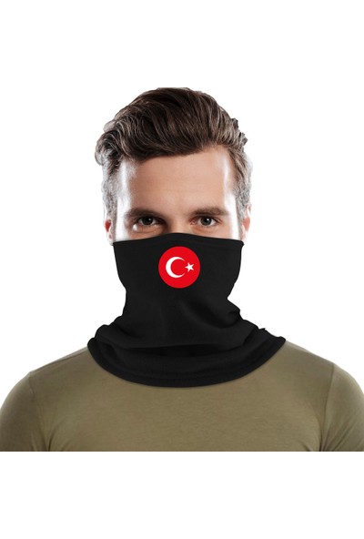 Astak Türk Bayrağı Boyunluk/bere Çift Fonksiyonlu BLL1530