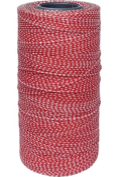 Hayalperest Boncuk Kırmızı Beyazlı Mumlu Iplik 10 mt Hayalperest Boncuk Kırmızı Beyazlı Mumlu Iplik 10 mt