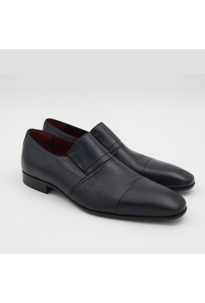 Fevzi Kundura Geyik Derisi Kösele Ayakkabı 5098