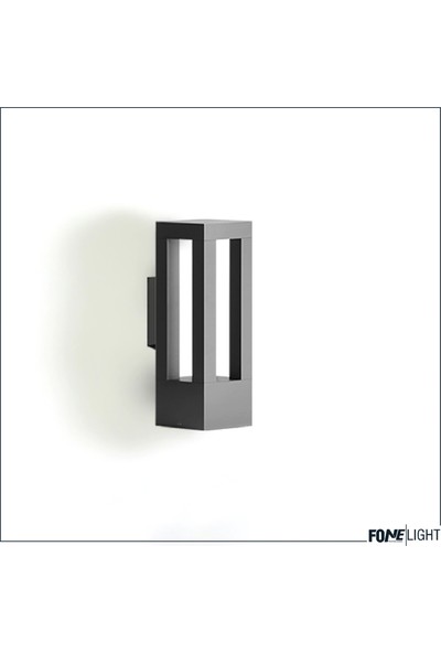 Fonelight Alüminyum LED Duvar Apliği 3000K AKA010-APK89 Siyah Fonelight Alüminyum LED Duvar Apliği 3000K AKA010-APK89 Siyah