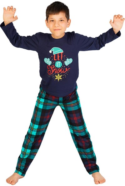 Aytuğ Erkek Çocuk Uzun Kollu Pijama Takımı - 1042066636