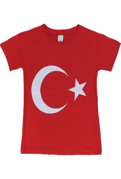 Eren Türk Bayraklı Çocuk Tişört / 5-10 Yaş