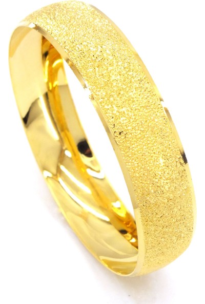 Ferizz 22 Ayar Altın Kaplama Simli Bilezik 15MM Kalınlık Ferizz 22 Ayar Altın Kaplama Simli Bilezik 15MM Kalınlık