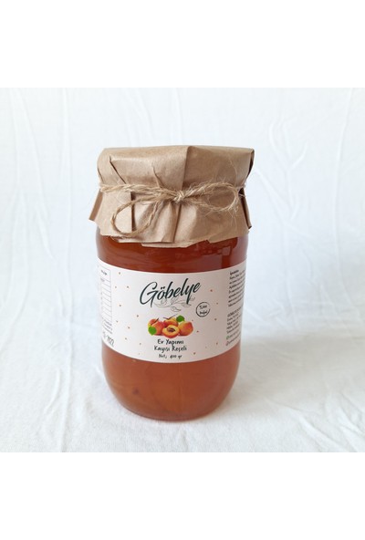 Göbelye Doğal Ürünler Göbelye Ürünler Ev Yapımı Kayısı Reçeli 400 gr
