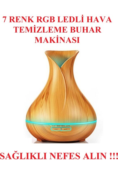 Inovaxis Hava Nemlendirici Aromatik Oda Buhar Difüzörü Ultrasonik 7 Renk LED Işıklı Buhar Makinası Inovaxis Hava Nemlendirici Aromatik Oda Buhar Difüzörü Ultrasonik 7 Renk LED Işıklı Buhar Makinası