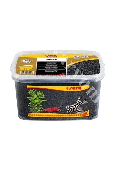 Sera Akvaryum Kumu Siyah 2-3 mm 6 Litre