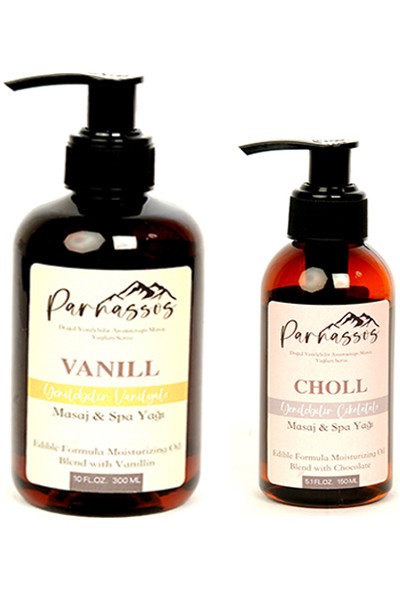 Parnassos Aromaterapi Yenilebilir Rahatlatıcı Vanilya Masaj Yağı 300 Ml+ Çikolata Doğal Masaj Yağı 150 ml Parnassos Aromaterapi Yenilebilir Rahatlatıcı Vanilya Masaj Yağı 300 Ml+ Çikolata Doğal Masaj Yağı 150 ml
