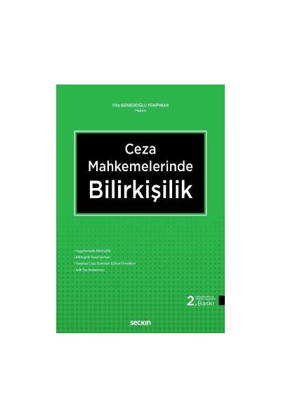 Ceza Mahkemelerinde Bilirkişilik - Filiz Berberoğlu Yenipınar