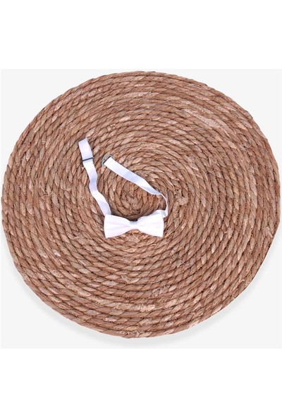 Erkek Çocuk Papyon Beyaz