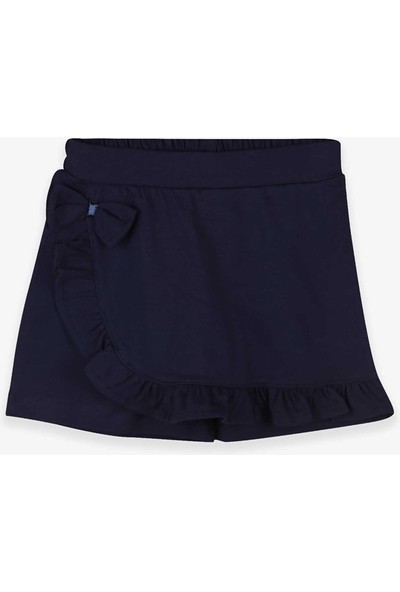 Breeze Kız Çocuk Etek Şort Fırfırlı Fiyonklu Lacivert Soft Giyim (1.5-3 Yaş) Breeze Kız Çocuk Etek Şort Fırfırlı Fiyonklu Lacivert Soft Giyim (1.5-3 Yaş)