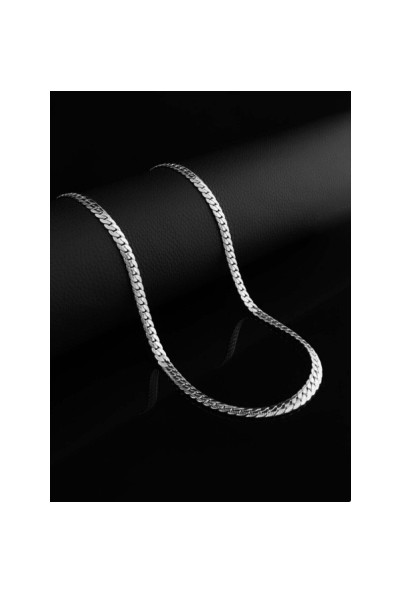 1 Numara 1numara Urban Paslanmaz Gümüş Çelik Zincir Kolye 1NMT23112 1 Numara 1numara Urban Paslanmaz Gümüş Çelik Zincir Kolye 1NMT23112