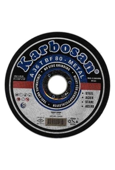 Karbosan Metal Kesme Taşı 115MM