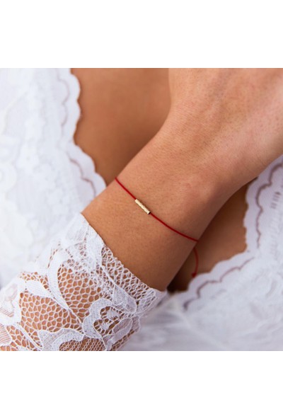Cherry 14 Ayar Altın Ipli Kalem Bileklik Cherry 14 Ayar Altın Ipli Kalem Bileklik