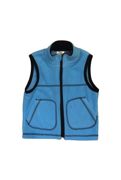 Verscon Kız Erkek Çocuk Polar Içi Şardonlu Yelek