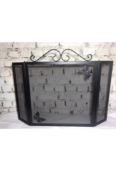 Ferba Metal Şömine Önü Koruyucu Siperlik