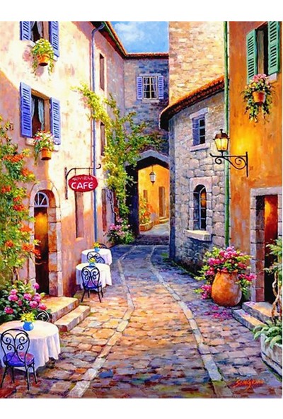 Womb Hobby Tarihi Sokaklar Sayılarla Boyama Seti 40X50 cm Tuvale Gerili Womb Hobby Tarihi Sokaklar Sayılarla Boyama Seti 40X50 cm Tuvale Gerili