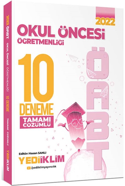 Yediiklim Yayınları 2022 ÖABT Okul Öncesi Öğretmenliği Tamamı Çözümlü 10 Deneme Yediiklim Yayınları 2022 ÖABT Okul Öncesi Öğretmenliği Tamamı Çözümlü 10 Deneme