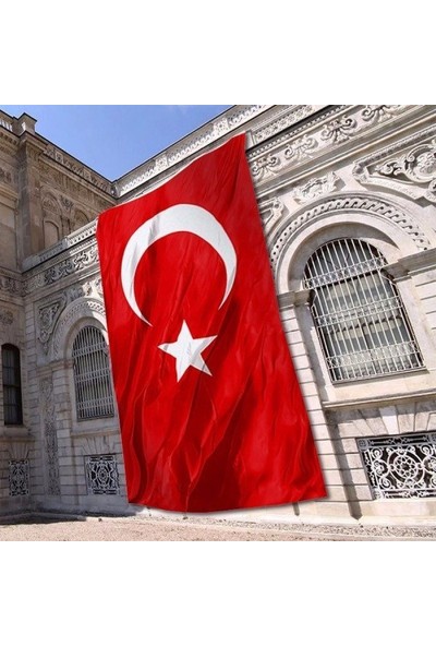 Türk Bayrağı 400X600 cm Paraşüt Kumaş Türk Bayrağı 400X600 cm Paraşüt Kumaş