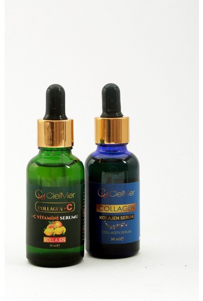 Cielmer Kolajen ve C Vitamini Serumu 2 Li Set Cielmer Kolajen ve C Vitamini Serumu 2 Li Set