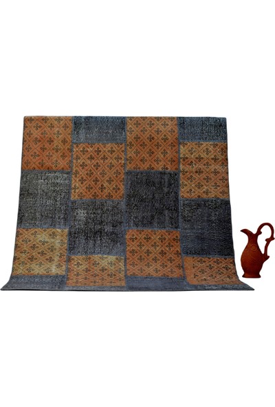 Madalyon Patchwork El Dokuma Antik Anadolu Halı Madalyon Patchwork El Dokuma Antik Anadolu Halı