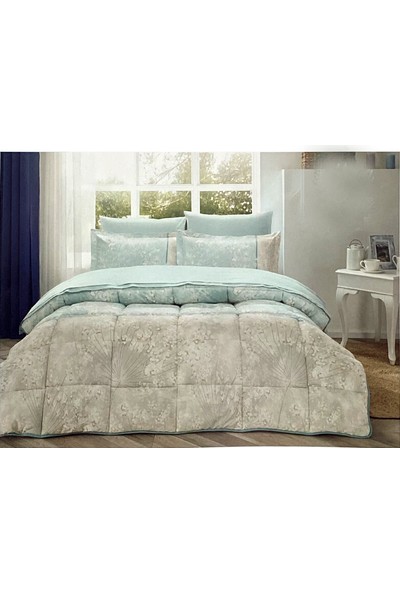 Özdilek Uyku Seti Çift Kişilik Ranforce Hoya Turkuaz