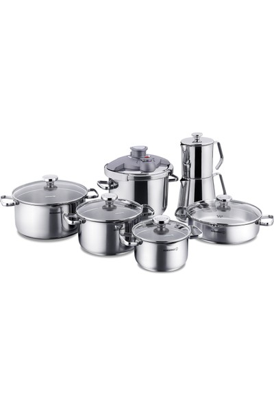 Korkmaz A1766 Aqua 14 Parça Hiper Set Korkmaz A1766 Aqua 14 Parça Hiper Set