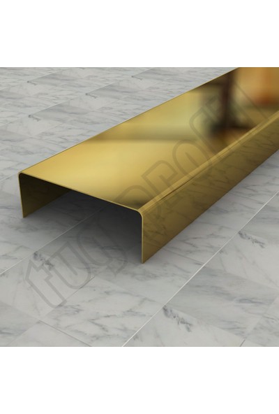 Tuğ Profil Paslanmaz Çelik Profil Süper Ayna GOLD123456789