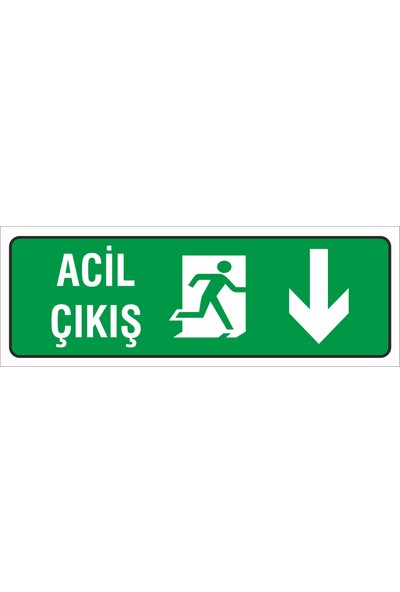 Bornova Dijital Iş Güvenliği Uyarı ve Yönlendirme Levhası (Acil Çıkış Alt) Bornova Dijital Iş Güvenliği Uyarı ve Yönlendirme Levhası (Acil Çıkış Alt)