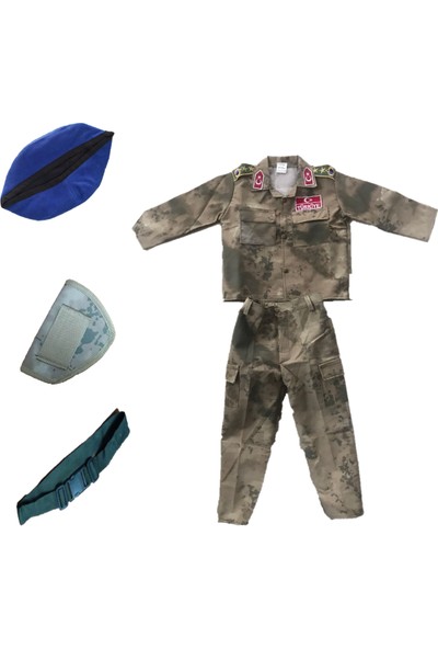 Erteks Tekstil Ertekstekstil Jandarma Çocuk Asker Kıyafeti 5 Parça Jöh Çocuk Askeri Kostümü Erteks Tekstil Ertekstekstil Jandarma Çocuk Asker Kıyafeti 5 Parça Jöh Çocuk Askeri Kostümü