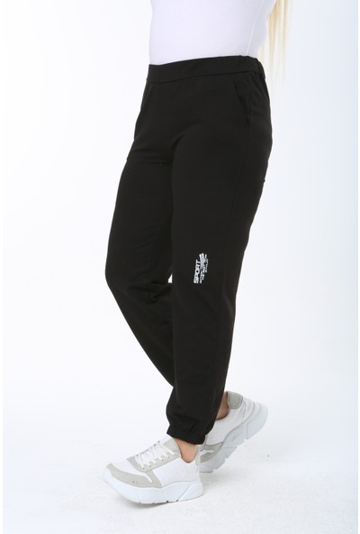 Büyük Bedenim Baskı Detaylı Seşofman Altı