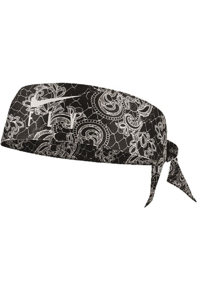 Nike Dri Fit Head Tie Bandana Tenisçi Kafa Bandı Fly Graphic Siyah N.100.3339.916.OS Nike Dri Fit Head Tie Bandana Tenisçi Kafa Bandı Fly Graphic Siyah N.100.3339.916.OS