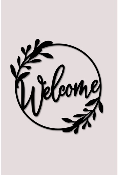 Decartline Welcome Kapı Süsü