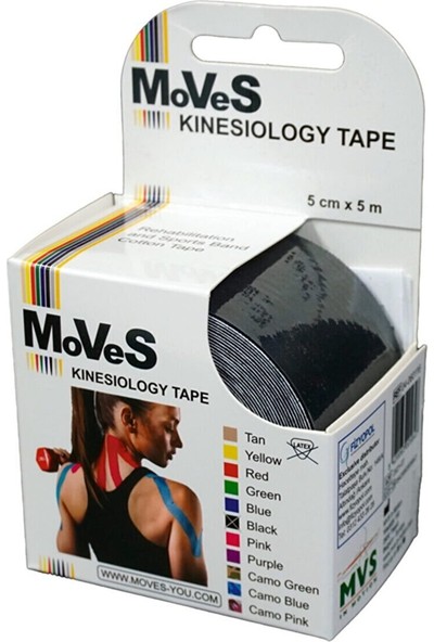 Moves Kinesio Band- Siyah