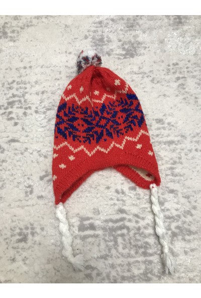 Çamaşır Sepeti Kulaklı Akrilik Şapka/çocuk Bere